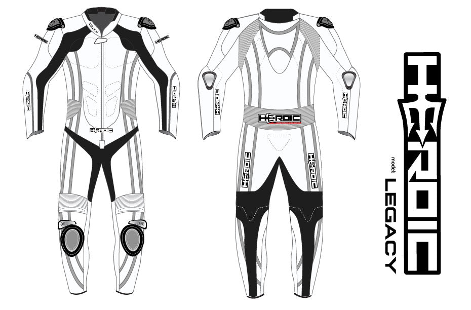 HEROIC LEGACY Motorcycle Pro Racing Suit – HEROIC Racing Apparel