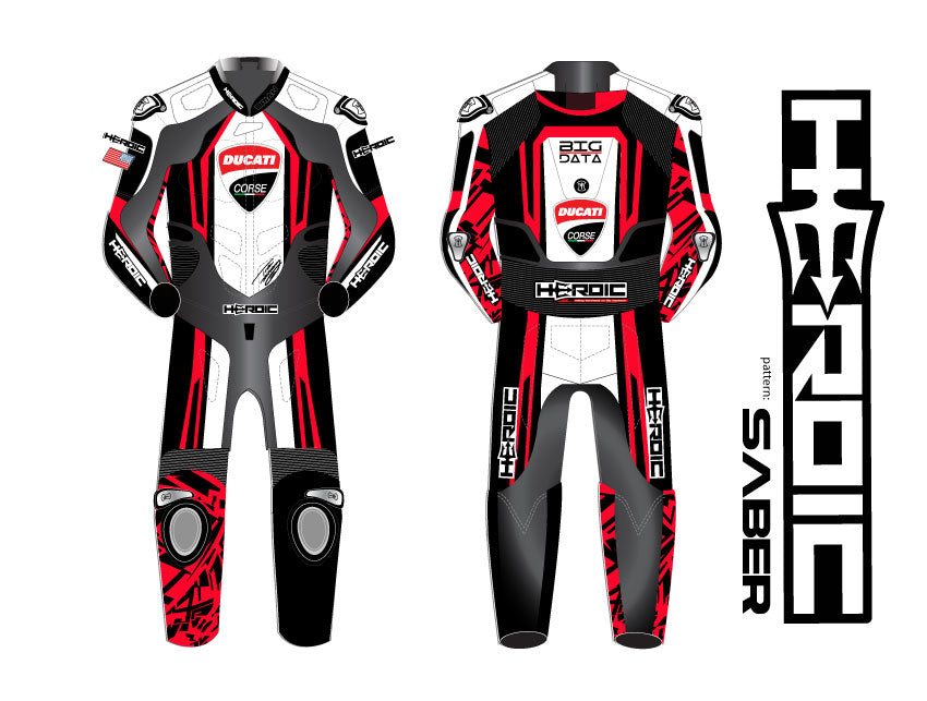 HEROIC SABER Motorcycle Pro Racing Suit – HEROIC Racing Apparel