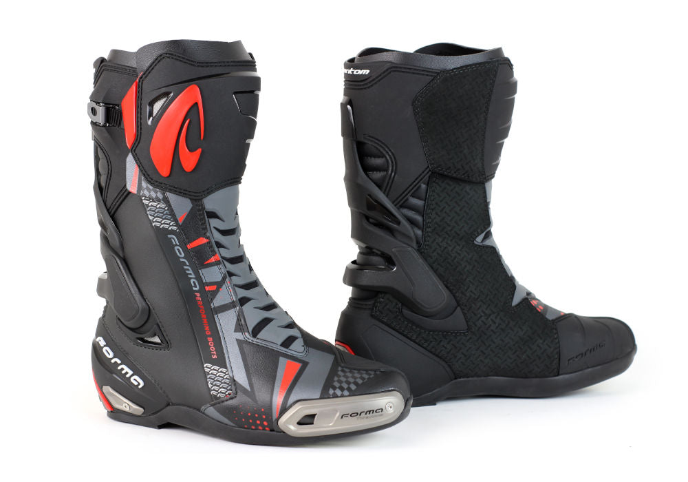 FORMA Phantom Perforated Pro Motorcycle Road Racing Boots Ankle ...