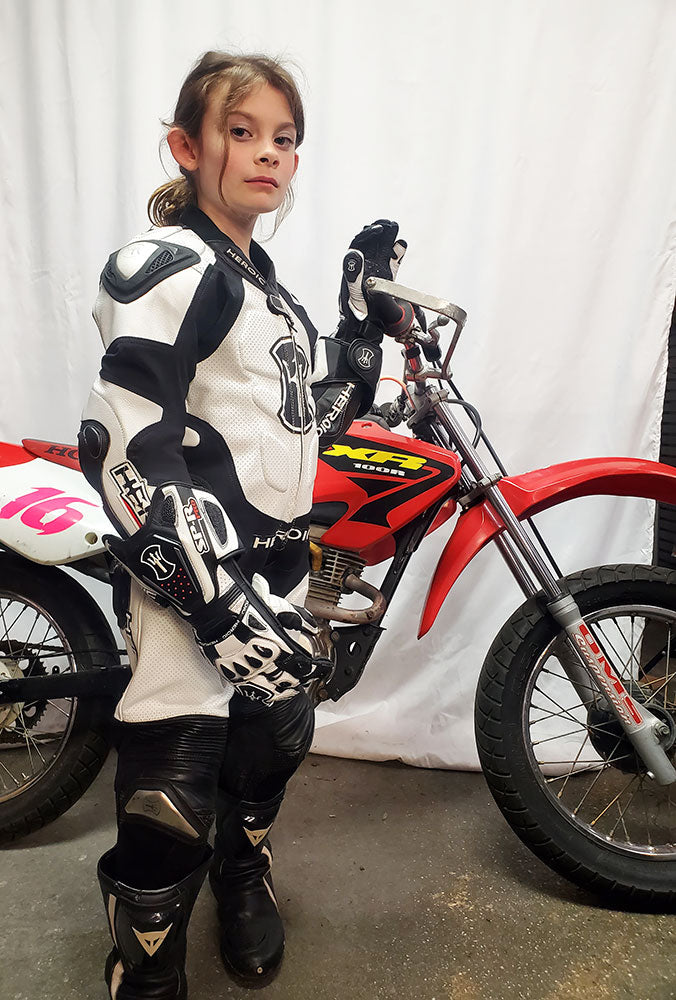 Children's professional quality motorcycle racing suit – HEROIC Racing ...
